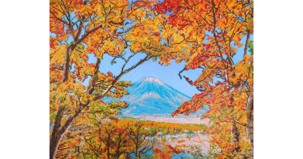 Autumn Mountain - Diamond Art Kit - DD13.027 - Diamond Dotz®